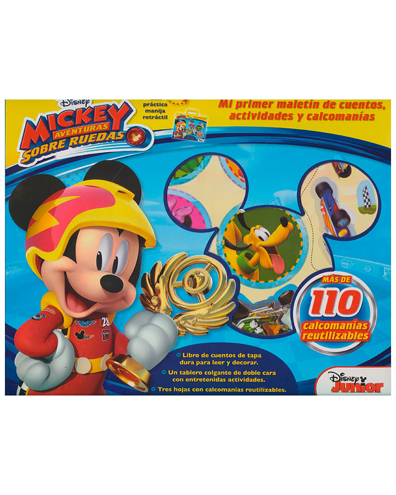 Maletín de actividades Mickey aventuras sobre ruedas - Panamericana ...