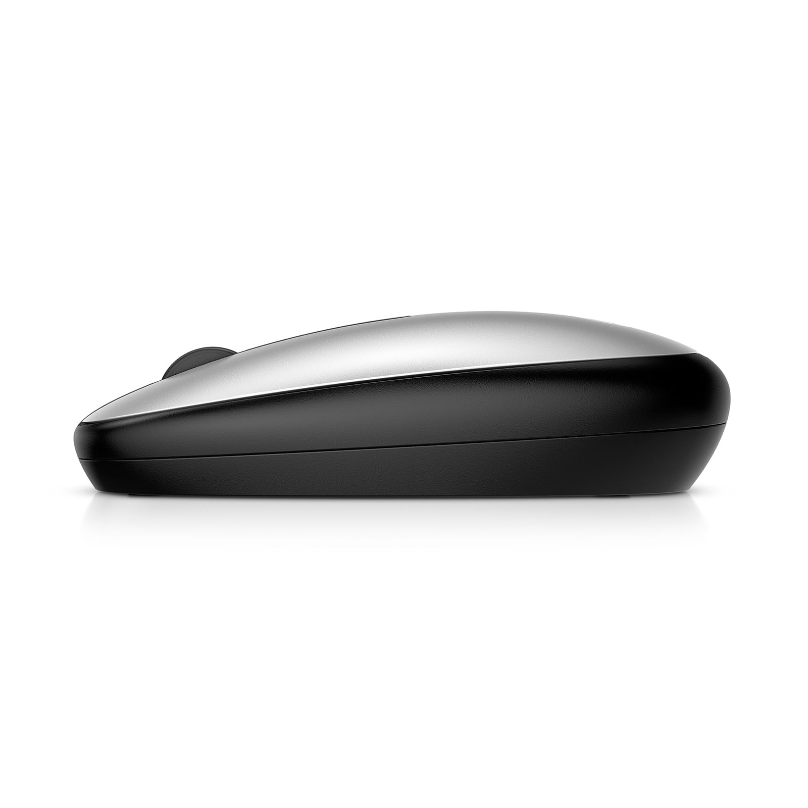 Mouse HP de Bluetooth, plateado con negro
