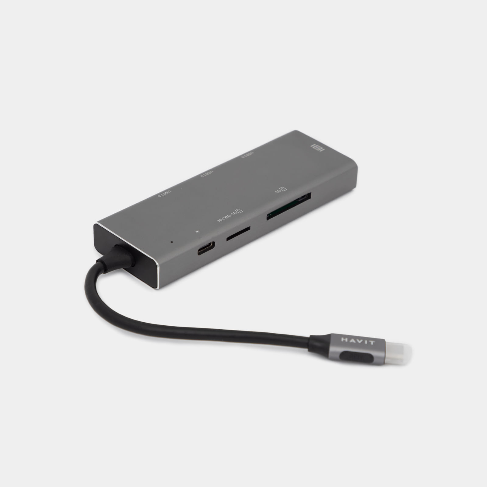 Hub multipuertos 5 en 1 USB-C de 100 W Havit H408