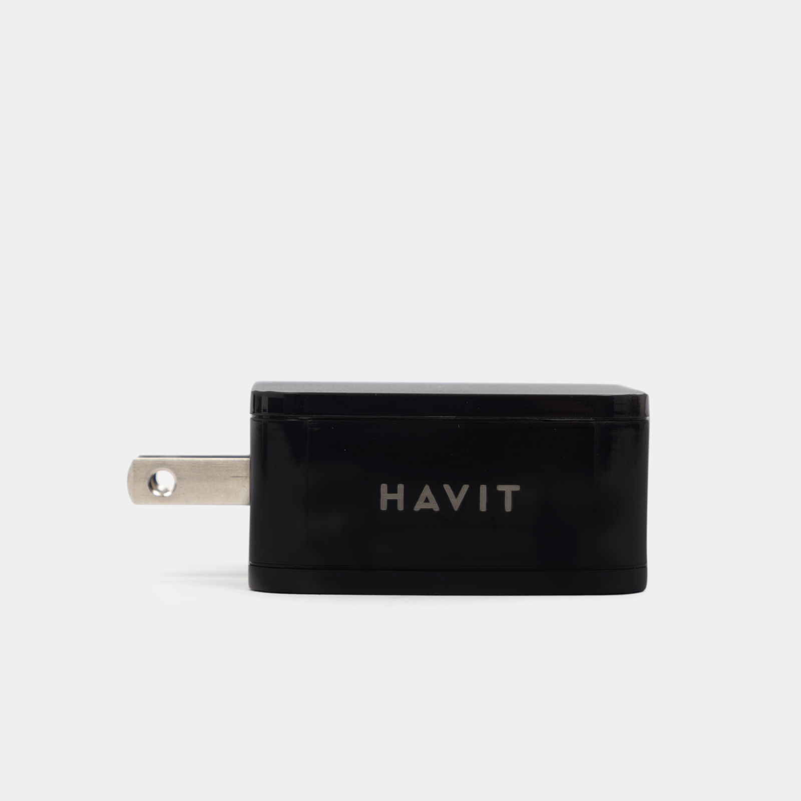 Cargador de pared negro Havit de 32 W con 3 puertos