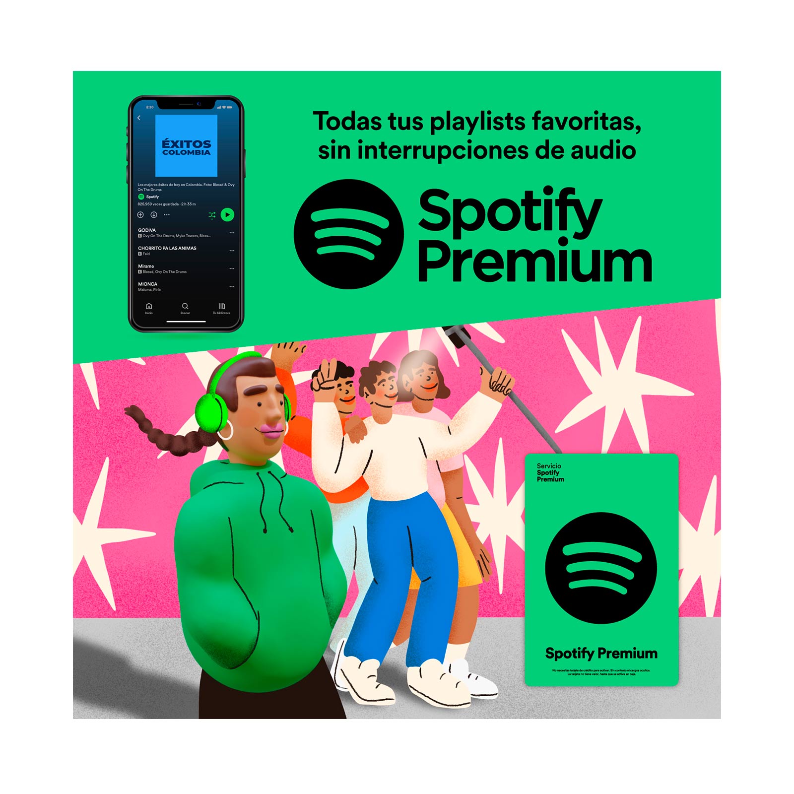 Pin virtual Spotify premium x 12 meses Pin virtual Spotify premium x 12 meses
