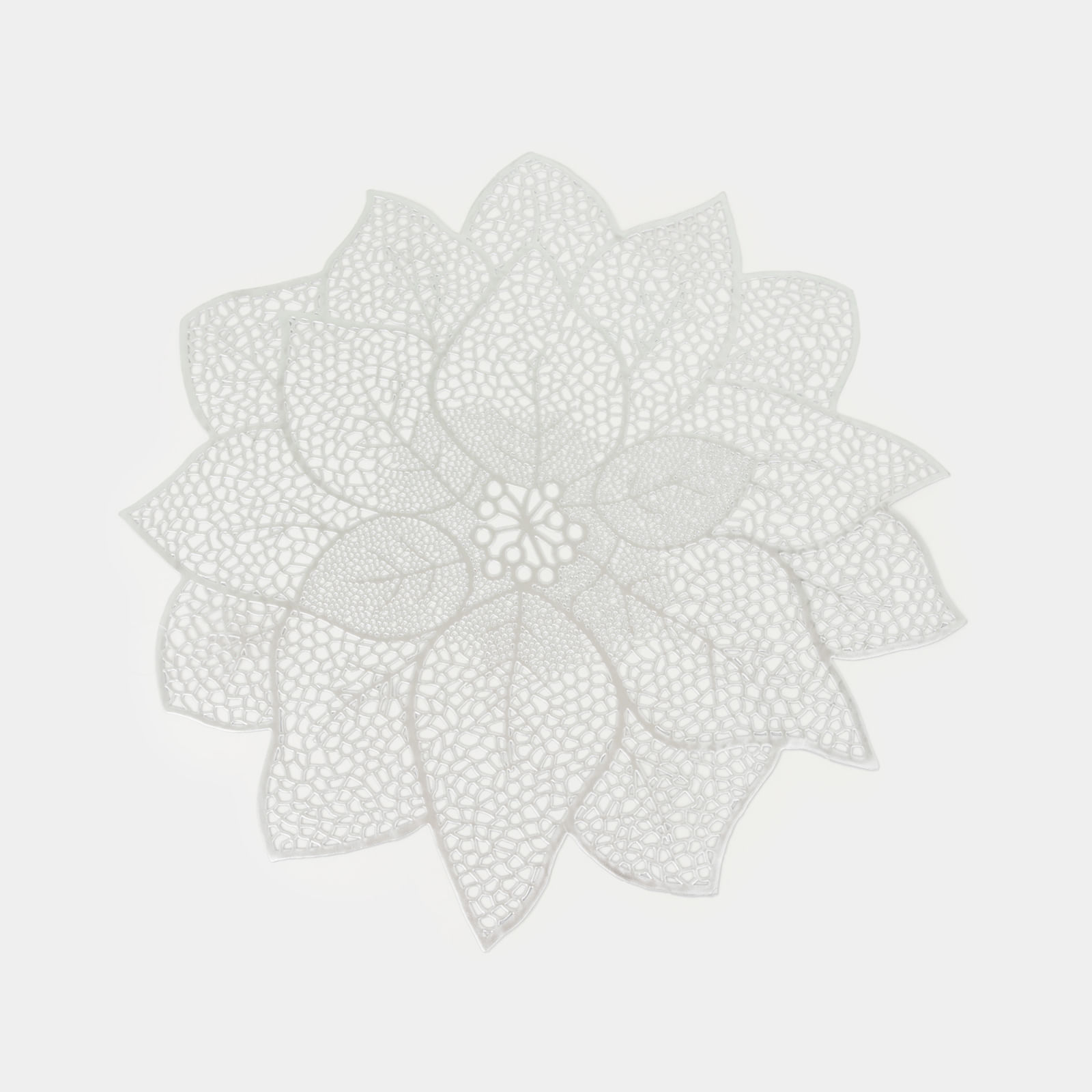 Individual de 41 cm plateado