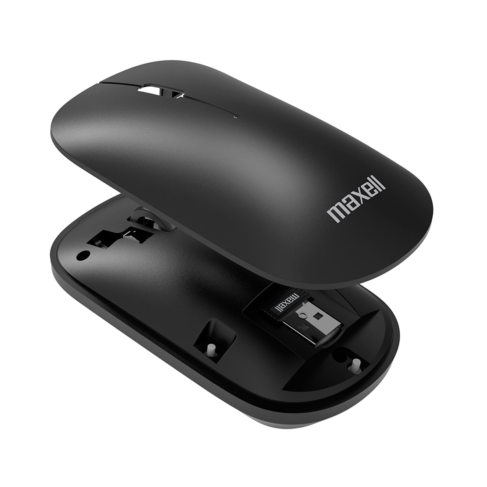 Mouse inalámbrico Maxell Precise 900, negro
