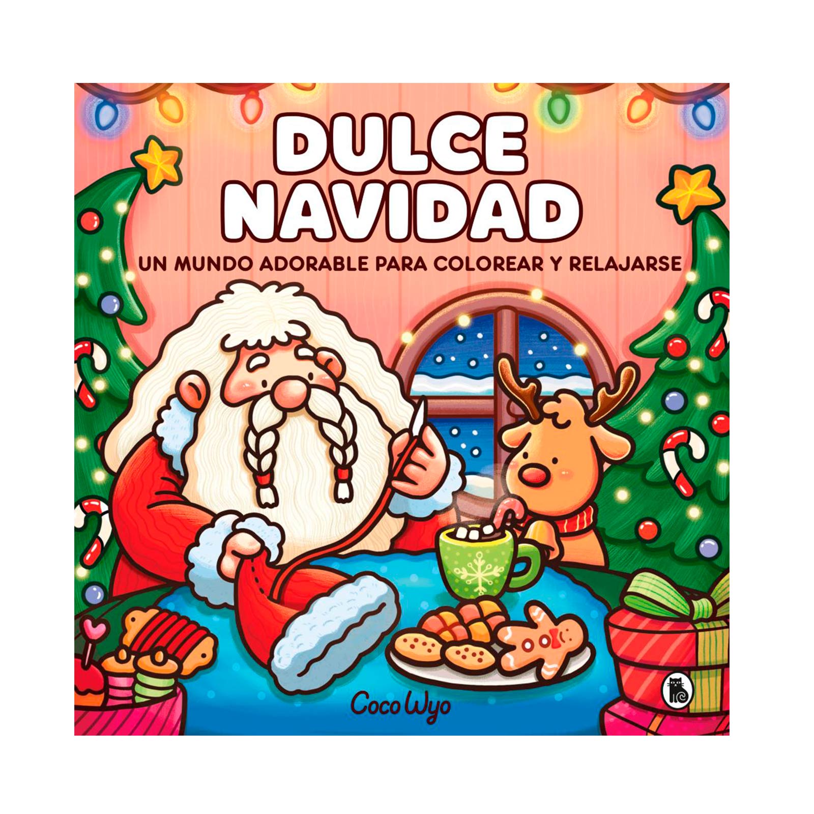 Dulce navidad: un mundo adorable para colorear y relajarse