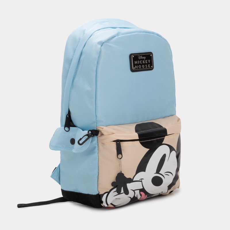 Morral Back Pack de 45 cm Mickey Mouse azul