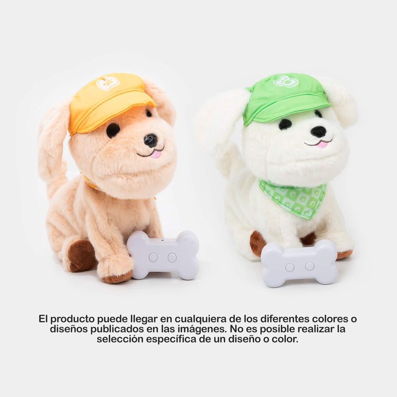 Perro con control, movimiento y sonido (surtido)